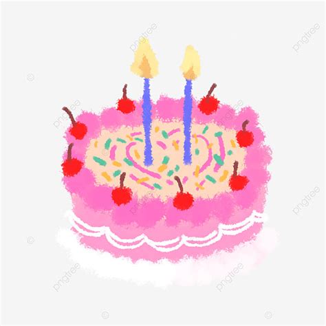 생일 일러스트 케이크 만화 수채화 음식 축하 케이크 수채화 케이크 크레용 케이크 Png 일러스트 및 Psd 이미지 무료 다운로드 Pngtree