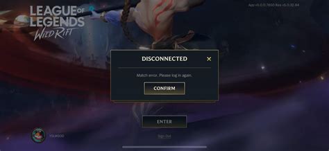 Match Error Please Log In Again Hi Anyone Know Why I Got That Issue When I Try To Play Game On