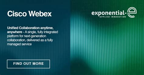Cisco Webex Exponential E