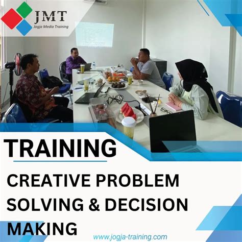 Training Creative Problem Solving And Decision Making Jogja Training Pilihan Solusi Training