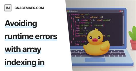 avoiding runtime errors with array indexing in typescript ignace maes