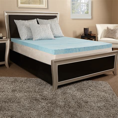 Luxury Solutions 4 Gel Memory Foam Mattress Topper And Reviews Wayfair
