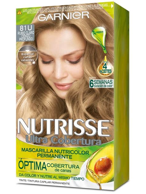 Tintes Rubios Para Cabello Nutrisse Y Cor Intensa Garnier