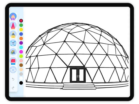 Geodesic Coloring Pages 2025