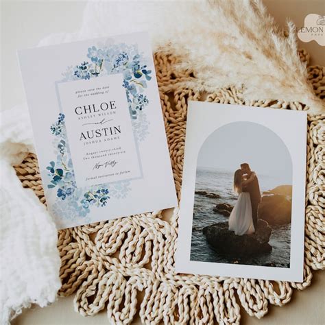 Rustic Save The Date Etsy