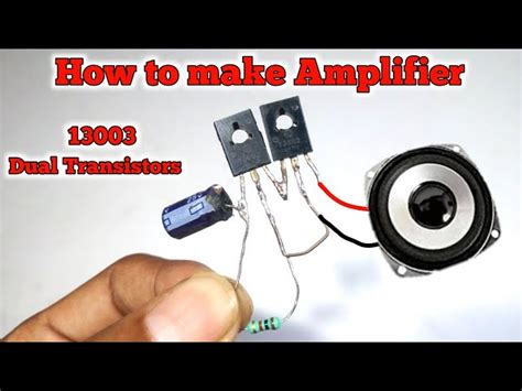 13003 Transistor Amplifier