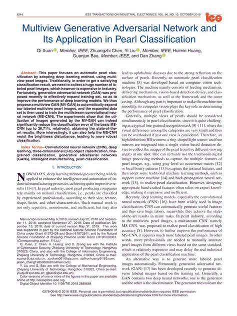 pdf multiview generative adversarial network and its xuanqi net