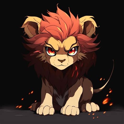 Premium Photo Background For Lion