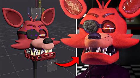 Foxy Animation Tech Showcase Wearable Fnaf Animatronic Youtube
