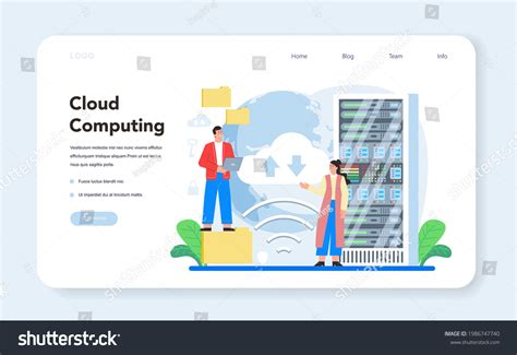 Business Big Data Analytics Web Banner Stock Vector Royalty Free