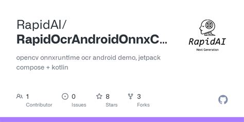 Github Rapidai Rapidocrandroidonnxcompose Opencv Onnxruntime Ocr Android Demo Jetpack