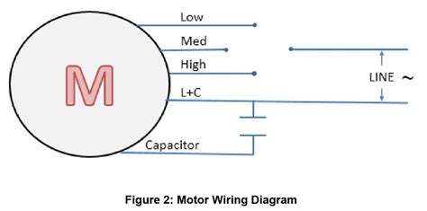 wiring diagram for a 2 speed motor