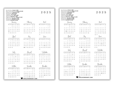 Calendar Pages 2025 Printable Free Free 2025 Printable Calendars