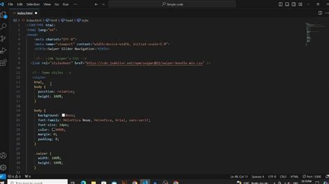 How To Use Swiper Slider Navigation Slide In Html And Css Youtube
