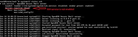 How To Fix The SSH Connection Refused Error On Linux GreenCloud Documentation