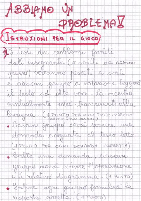 Problemi Matematica Classe Quarta Maestra Clara E Figlie Creative