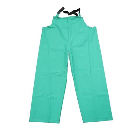 Umbo Defender Rain Suit Bib Overall Plain Front Chemical Resistant