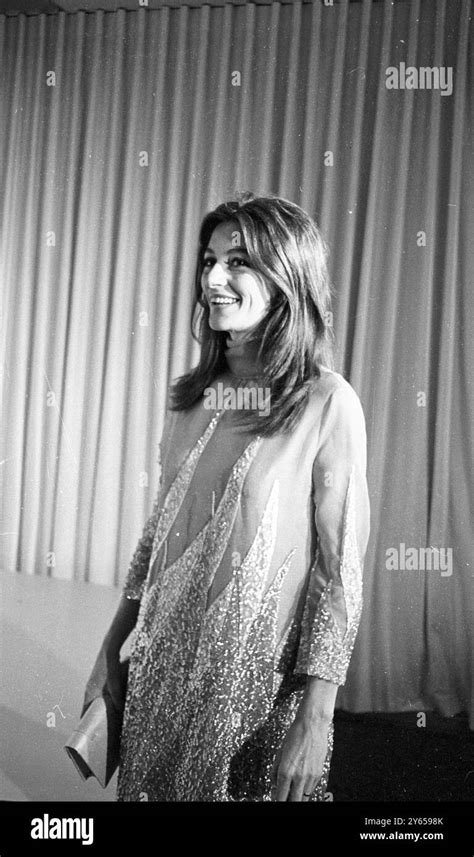 French Actress Anouk Aimee Nominee For Best Actress For Her Role In A