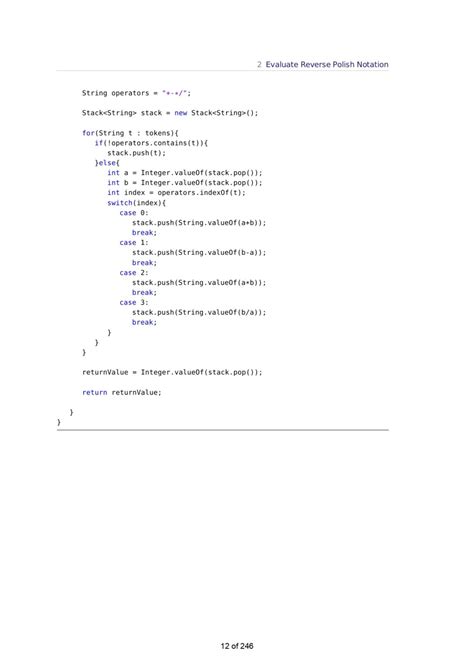 leetcode solutions in java pdf