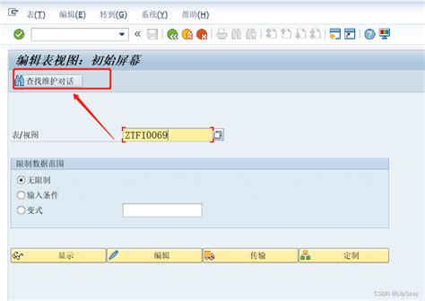 Abap小技巧 怎么根据后台表查看维护视图的t Code Abap 中 标准表t——code怎么拥有导入查询功能 Csdn博客
