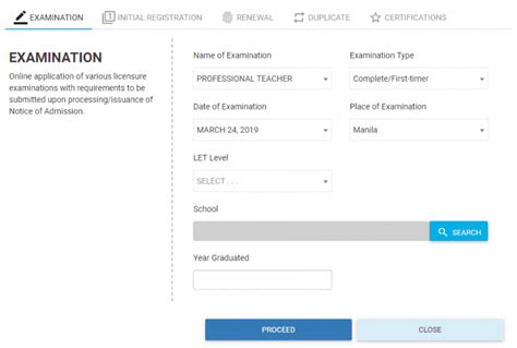 PRC LET Application Requirements And Online Registration Guide Clopified