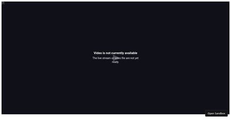 MUX Player Codesandbox