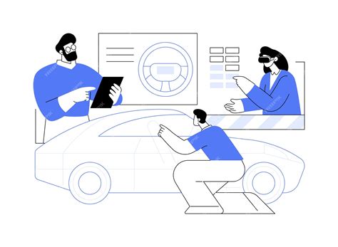 Premium Vector Inlab Car Model Validation Abstract Concept Vector