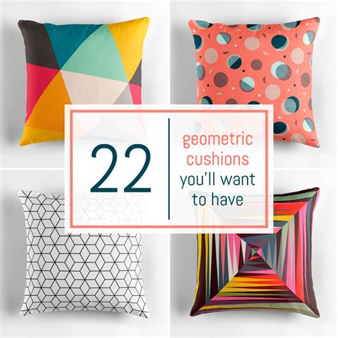 22 Fabulous Geometric Cushions Youll Want To Have Pitter Pattern