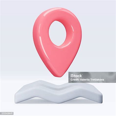빨간색 위치 포인터 옴 지도 장소 표시 지도 마커 탐색 핀 기호 그림자가 있는 3d Gps 아이콘입니다 지도 방향에서 검색하기 위한 표지판 흰색 배경에 고립 된 벡터 렌더링