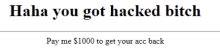 Hacked S Tenor