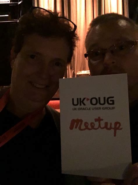 Debras Thoughts On Oracle 2017oow Ukoug And User Groups In General