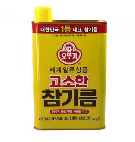 [오뚜기] 오뚜기 고소한 참기름 1l 티몬