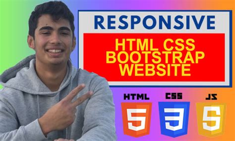 develop a responsive html css bootstrap website for you by ismailcet