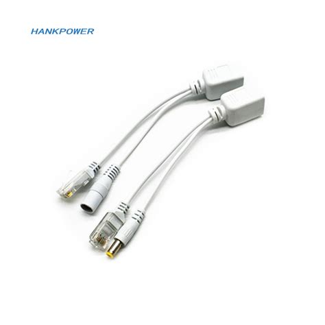 Poe Splitter Rj45 Efficient Power Over Ethernet Adapter