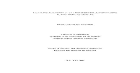 download pdf modeling and control of 6 dof industrial robot using