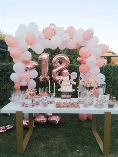 Girls 18th Birthday Party