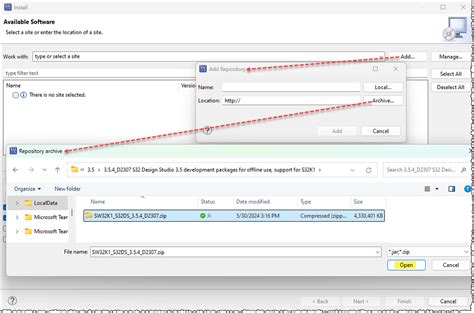 howto offline install s32k1 rtd 2 0 0 in s32ds v3 5 nxp community