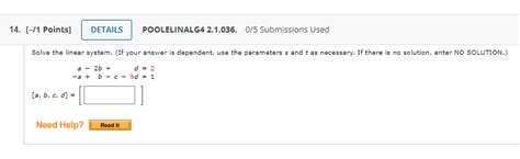 Solved Solve The Given System By Back Substitution If Your Chegg Com