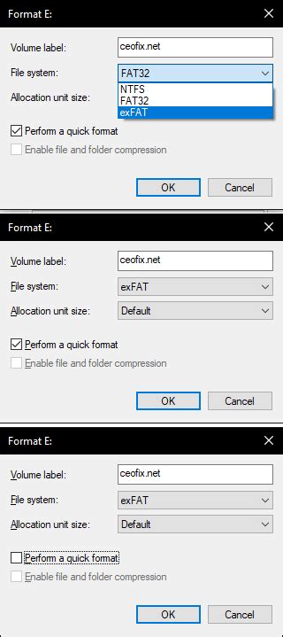 How To Format USB Drive To NTFS Or Exfat In Windows