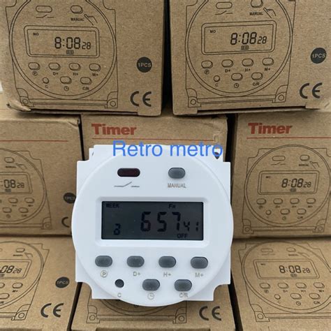 Jual Timer Digital Dc 12v 16a Saklar Otomatis On Off Timer Ampli Walet Di Seller Ayato