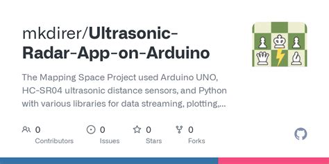 GitHub Mkdirer Ultrasonic Radar App On Arduino The Mapping Space Project Used Arduino UNO HC