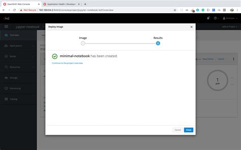 Moving Towards Containers Deployment Of Jupyter Notebook Using Openshift