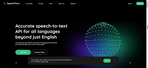 Speechflow Api De Alto Rendimiento Para Conversión De Voz A Texto Creatiai