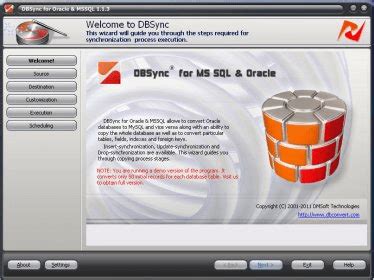 DBSync Download DBSync For Oracle MSSQL Is A Reliable Bi Directional Database Migration