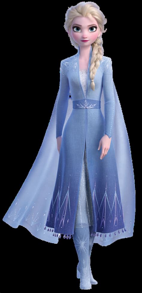 Elsa Frozen 2 White Dress Full Body Bmp Central