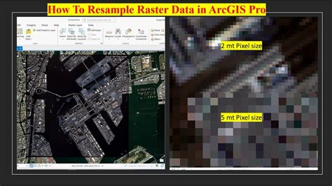 How To Resample Raster Data In Arcgis Pro Youtube
