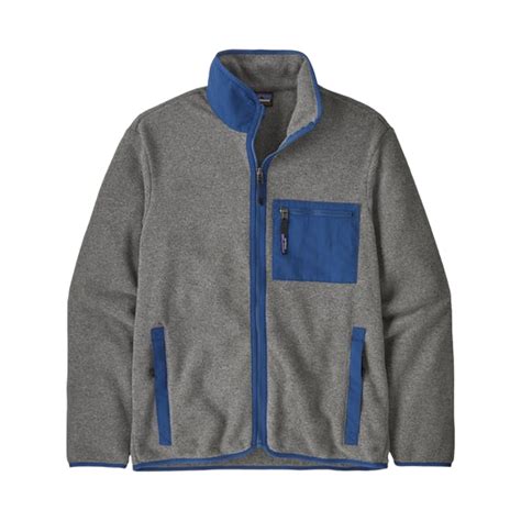 파타고니아 신칠라 플리스 자켓 니켈 W클레멘트 블루 Patagonia Kream