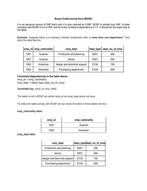 Normalization In Dbms Pdf Databases Computer Software And Applications