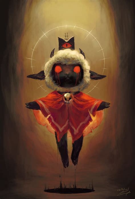 The Lamb And Red Crown Cult Of The Lamb Drawn By Kotoinari Danbooru