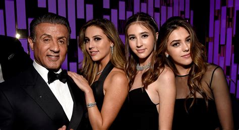 Toxic Or Tough Love Sylvester Stallone Writes Most Of His Daughters